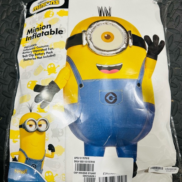 Spirit | Party Supplies | Spirit Stuart Minions Inflatable Costume ...